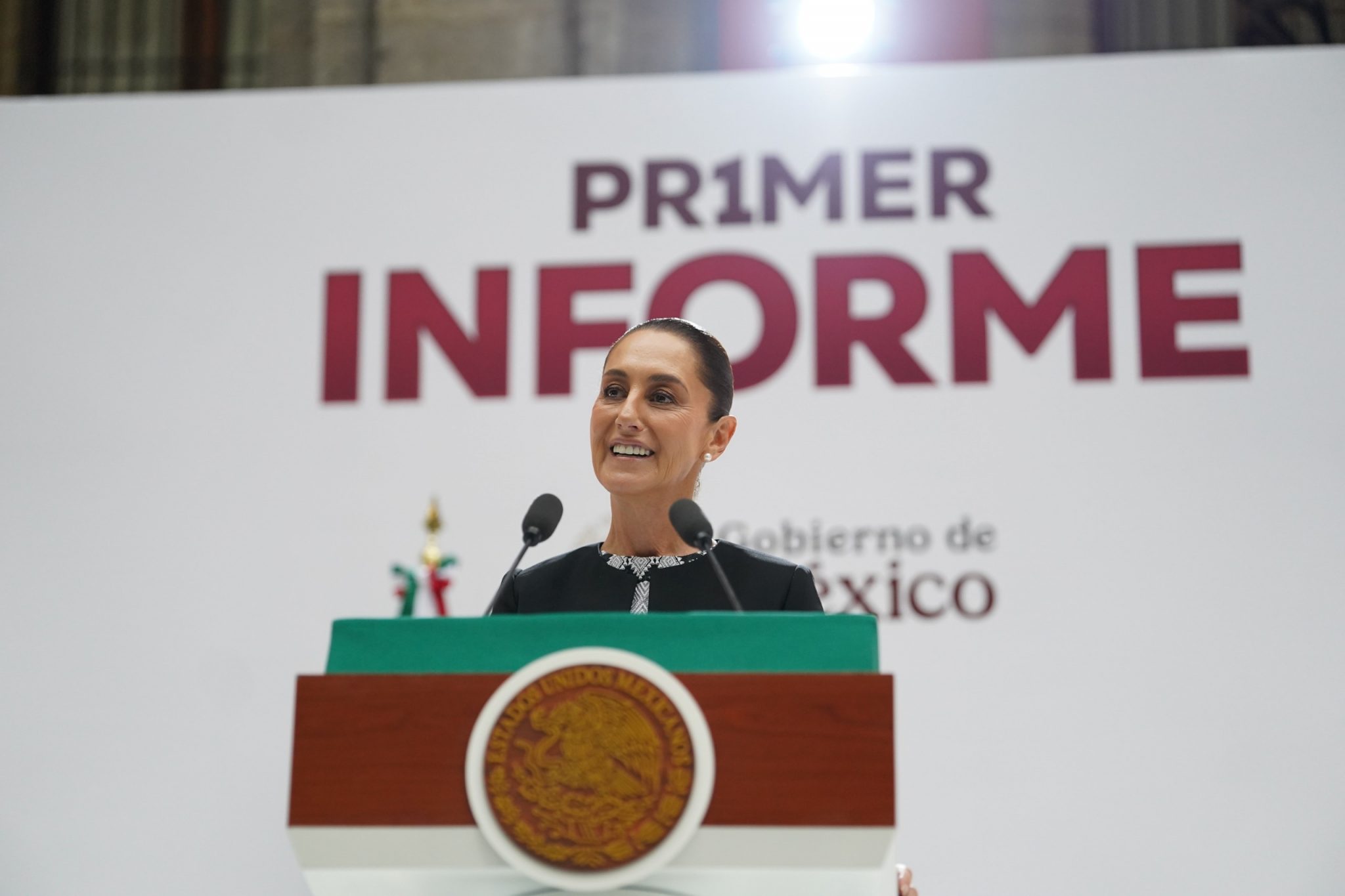Vamos bien y vamos a ir mejor: Presidenta Claudia Sheinbaum en su Primer Informe de Gobierno